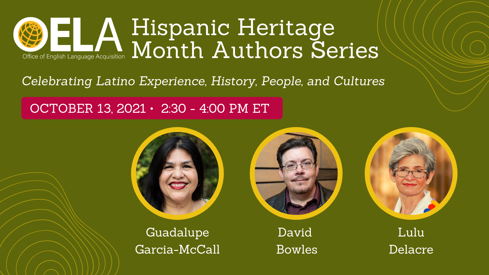 Webinar: Award-Winning Authors Discuss Diversity within Latino ...